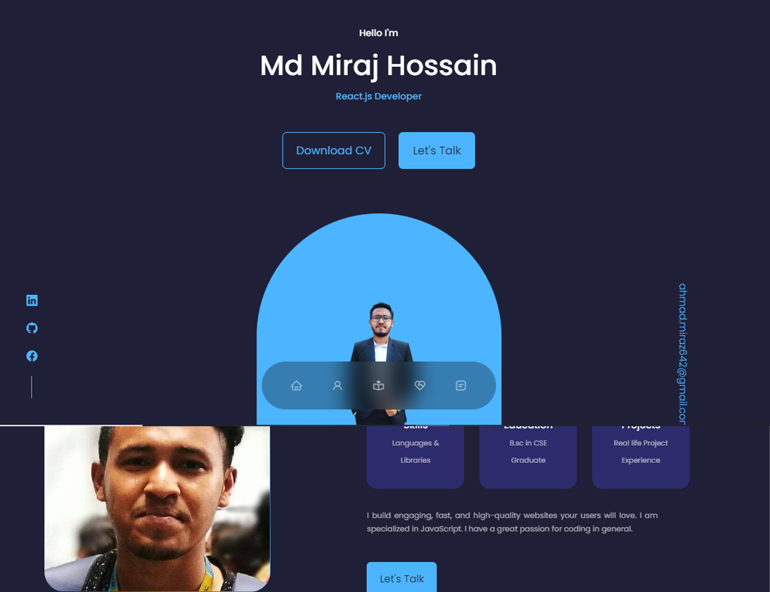 Md Miraj Hossain-Best Front End Developer in Bangladesh